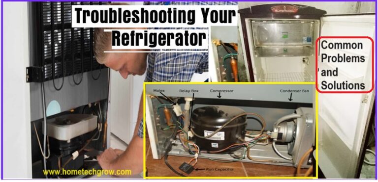 Working Principle and Parts of Home Refrigerator - Home-Tech Grow ...